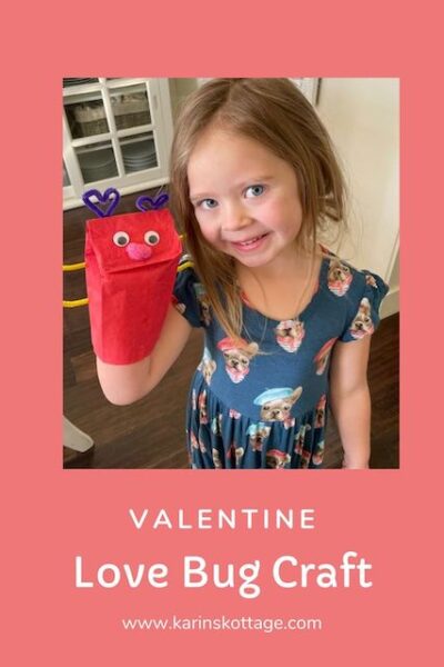Easy Valentine Love Bugs to Make - Karins Kottage